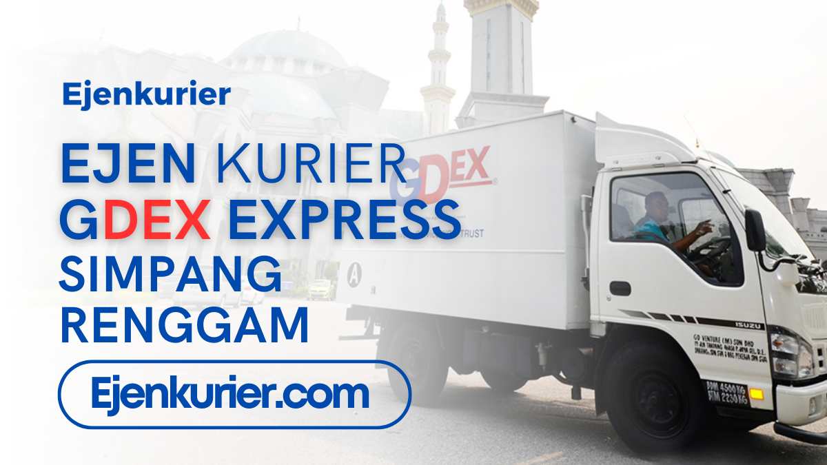 Ejen Kurier Gdex Simpang Renggam, Alamat, Telefon dan Map
