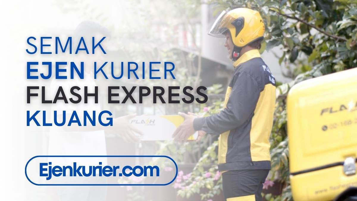 Flash Express Kluang, Alamat, Waktu & Nombor Telefon